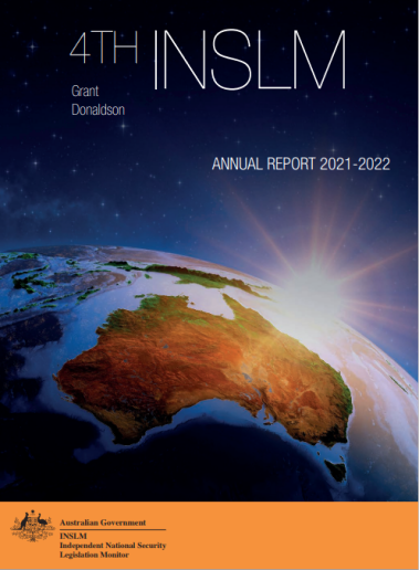Independent National Security Legislation Monitor Annual Report 2021-2022 | INSLM